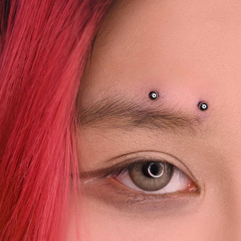 The Complete Guide to Eyebrow Piercings – CruxJewelry